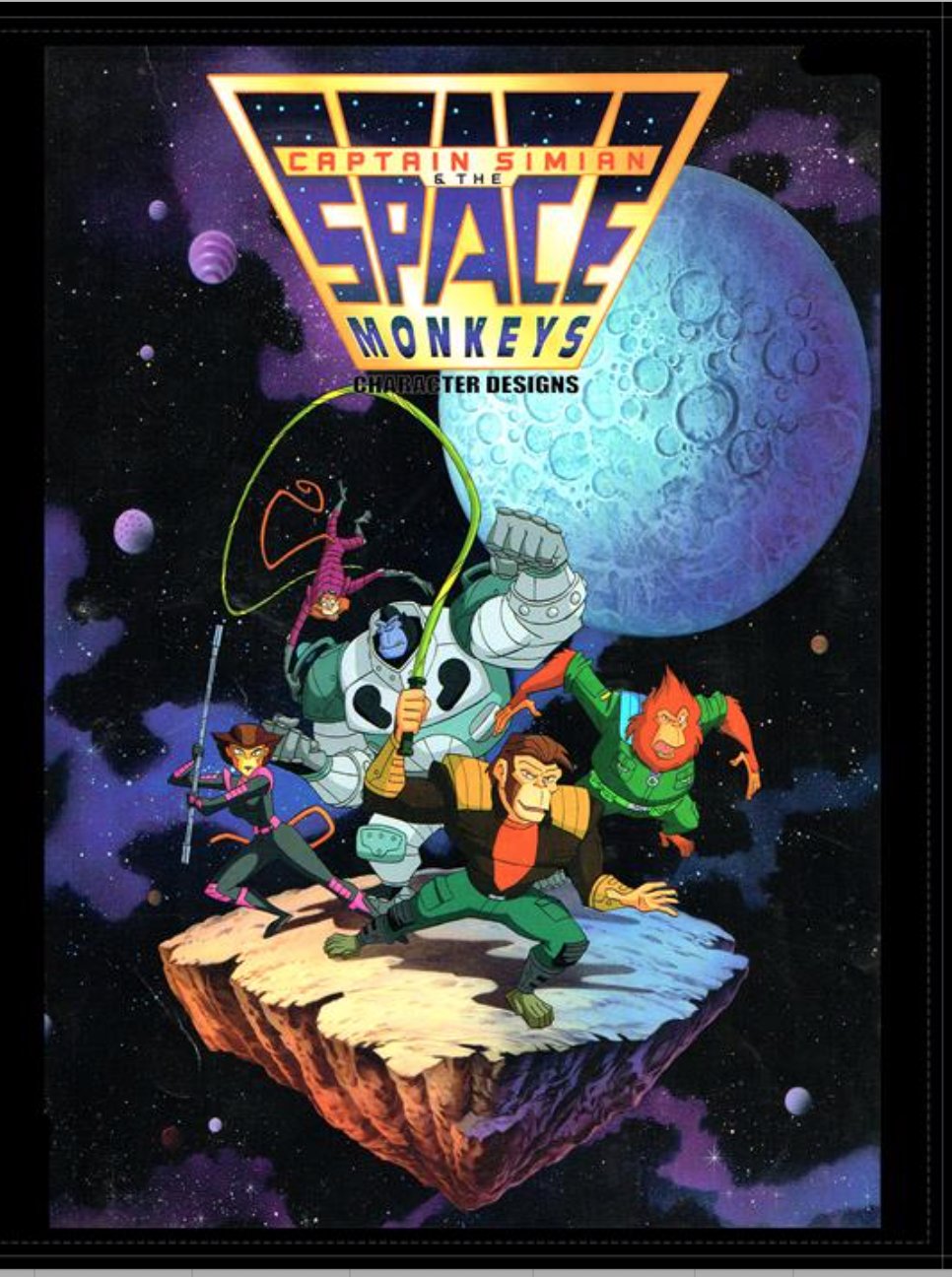 Western Animation Captain Simian And The Space Monkeys