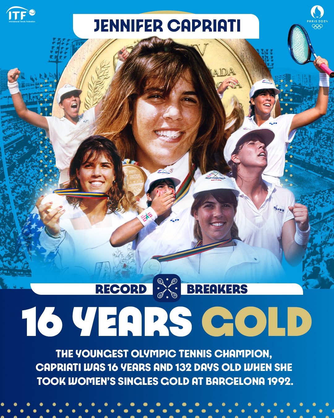 Jennifer Capriati 2024 Capriati’s Olympic Gold