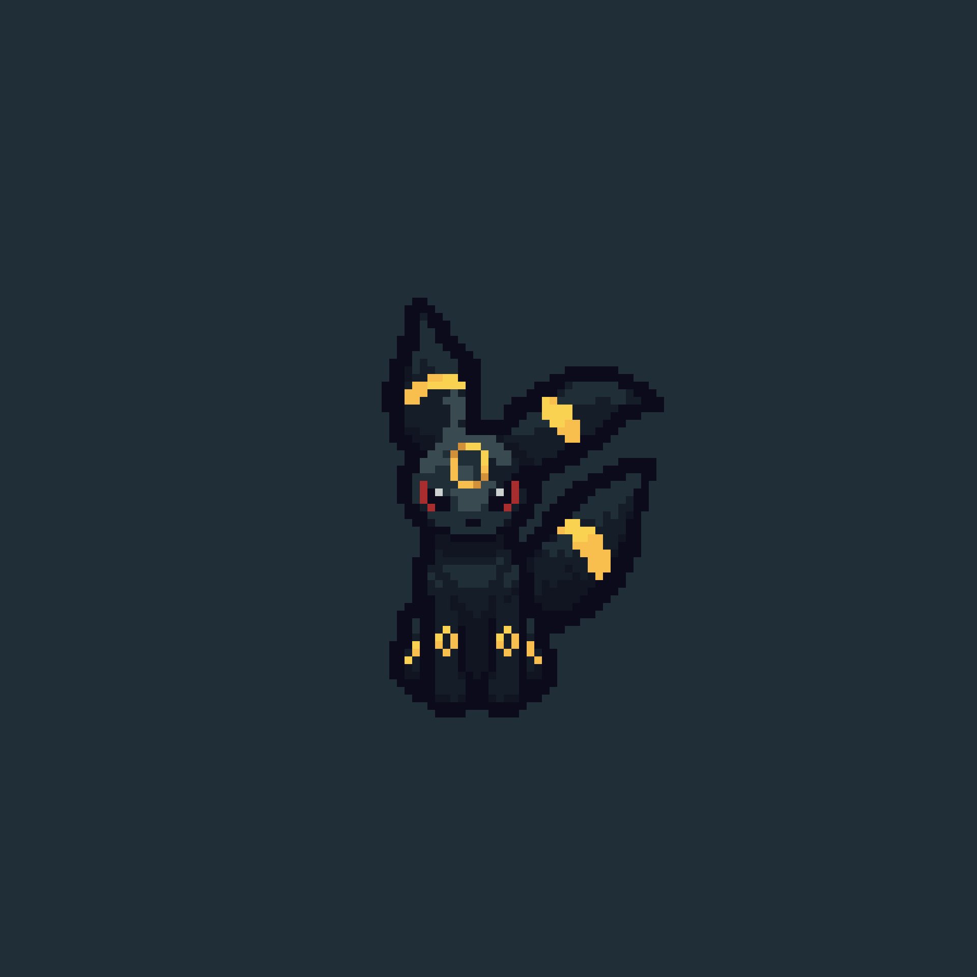 Minecraft Pixel Art Pokemon Umbreon Umbreon & Espeon Pokemon Pixel Art