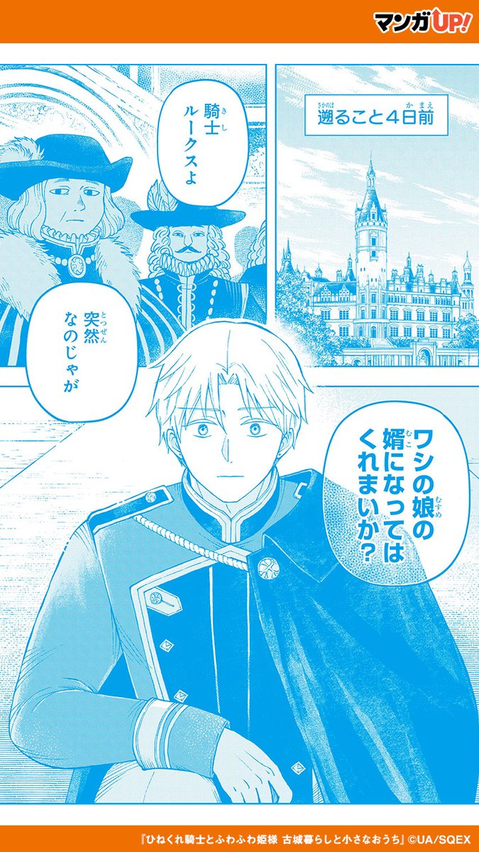 望まない結婚話を持ちかけられた騎士だったが── ｢ひねくれ騎士とふわふわ姫様 古城暮らしと小さなおうち｣ #漫画 #漫画が読めるハッシュタグ ...