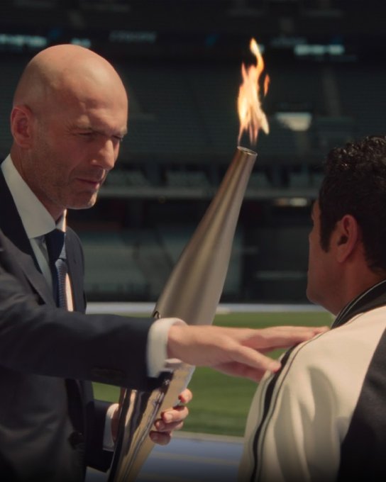 Video: Zinedine Zidane makes spectacular appearance in Paris 2024 Olympics opening ceremony ...