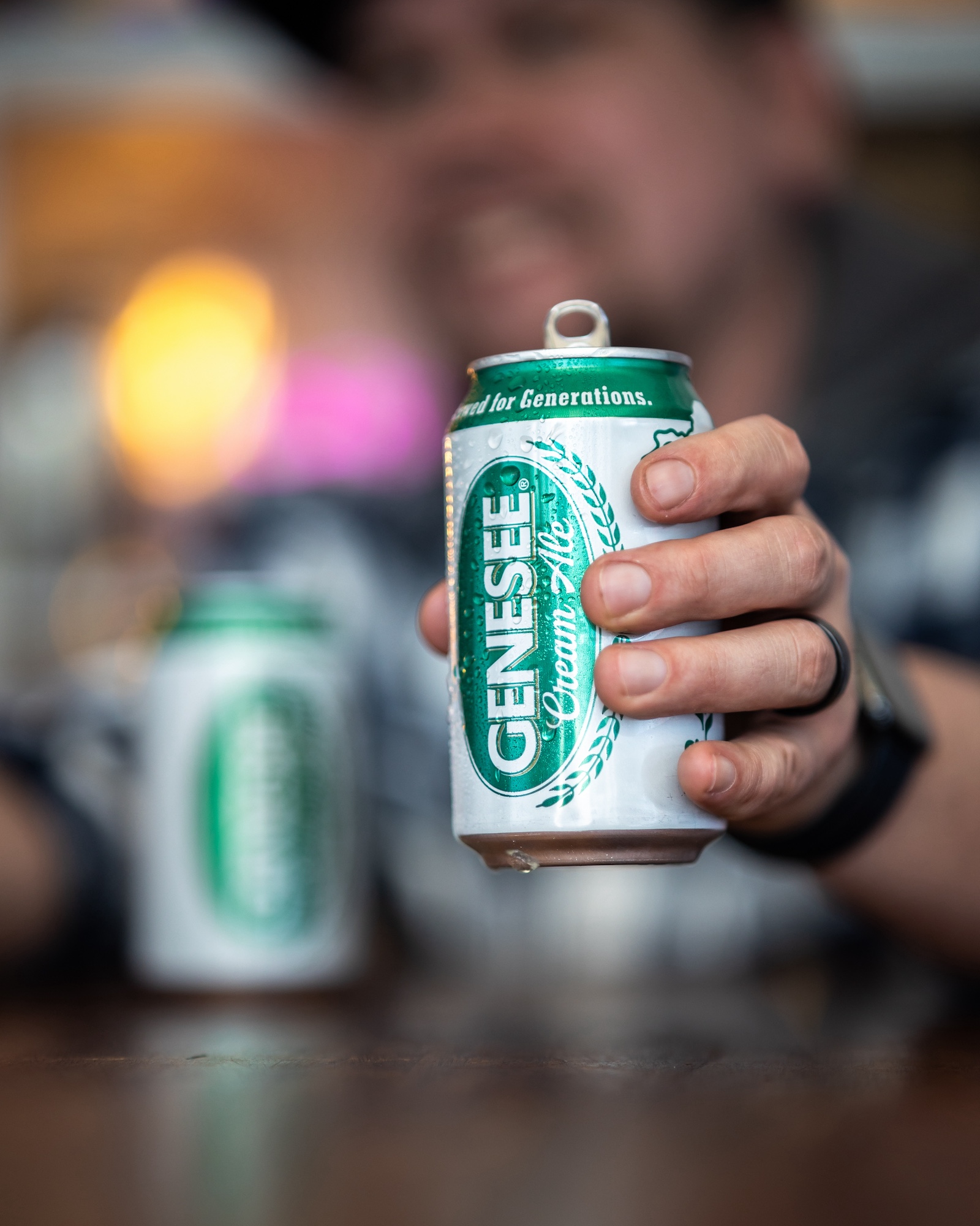 Genesee Cream Ale Logo Tall Boy Thursday NFL Week 16 Genesee Cream