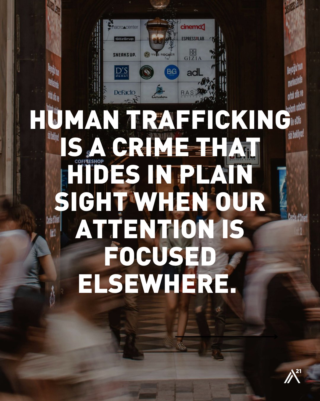 Human Trafficking Quote