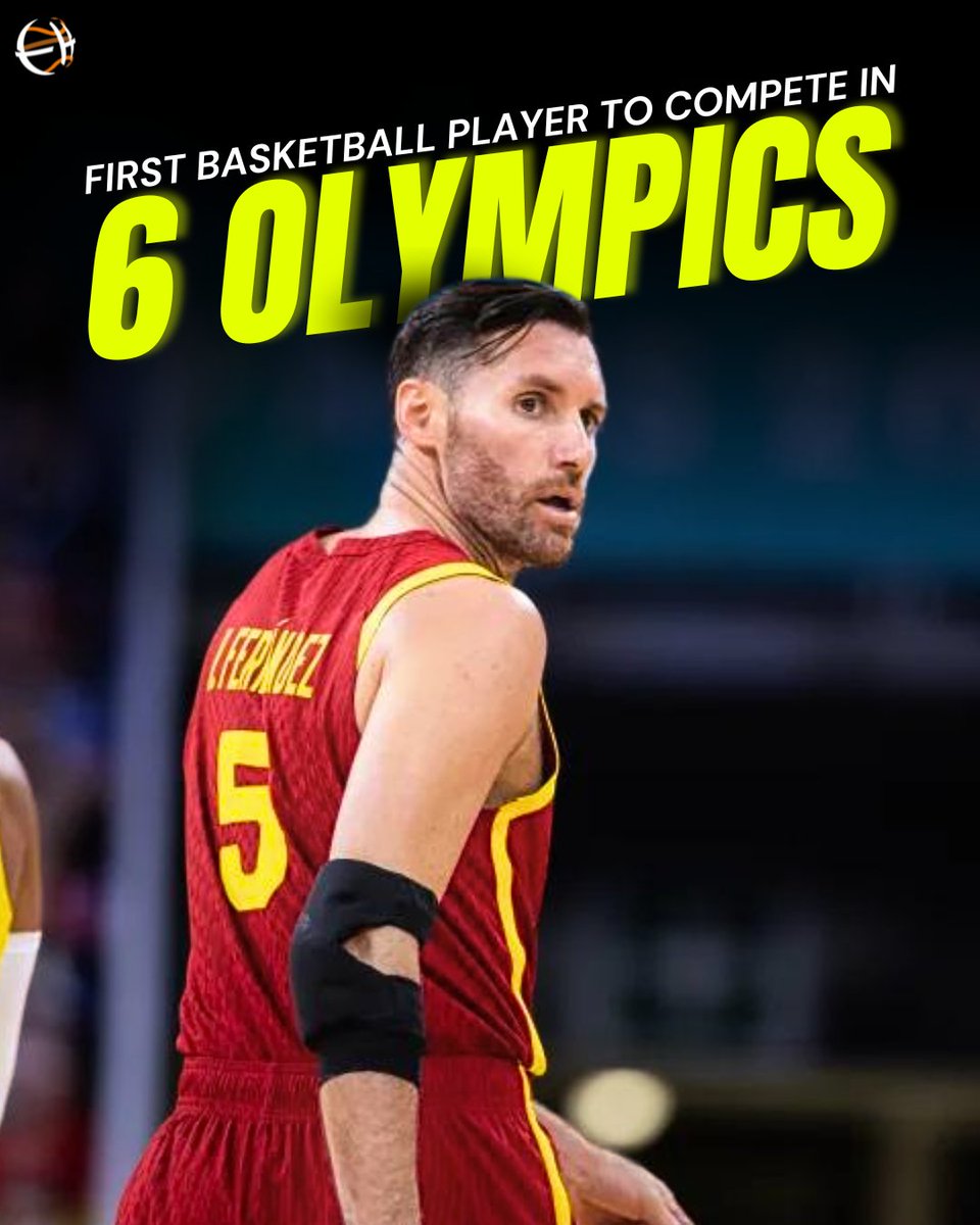 Rudy Fernandez becomes first-ever basketball player to compete in six ...