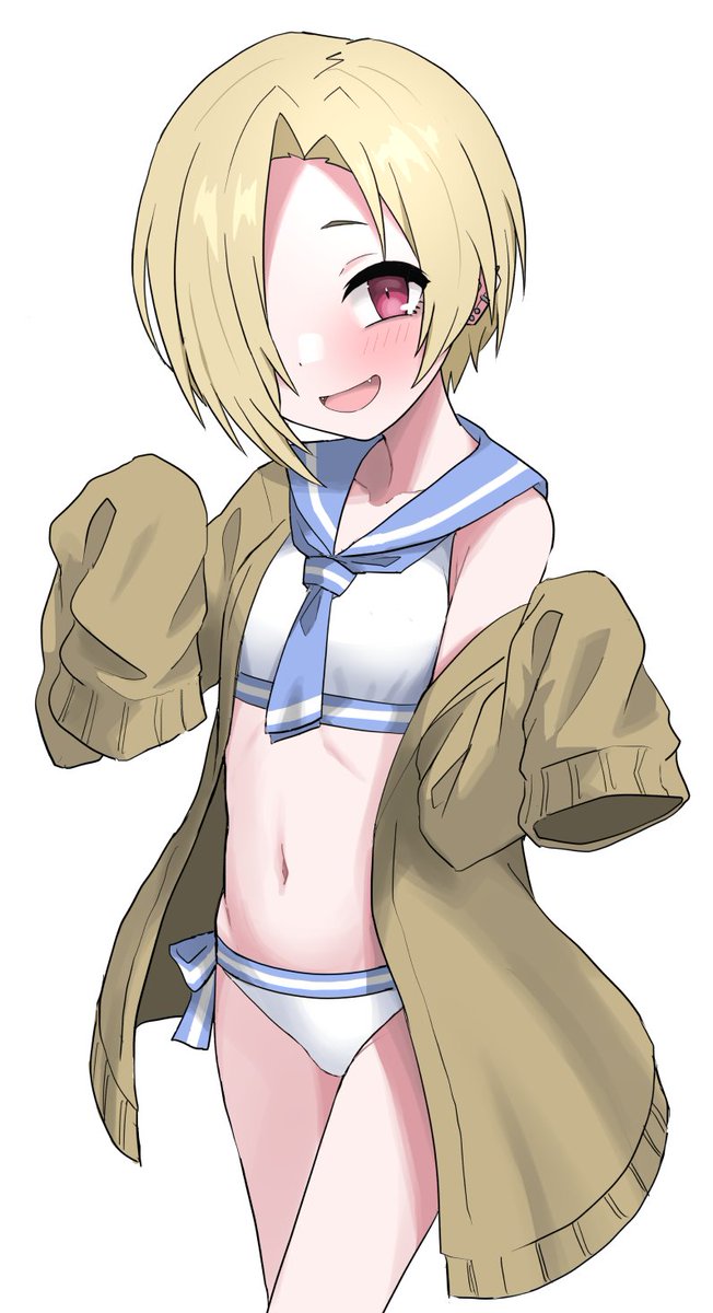 白坂小梅 「水着 」|haluhalのイラスト