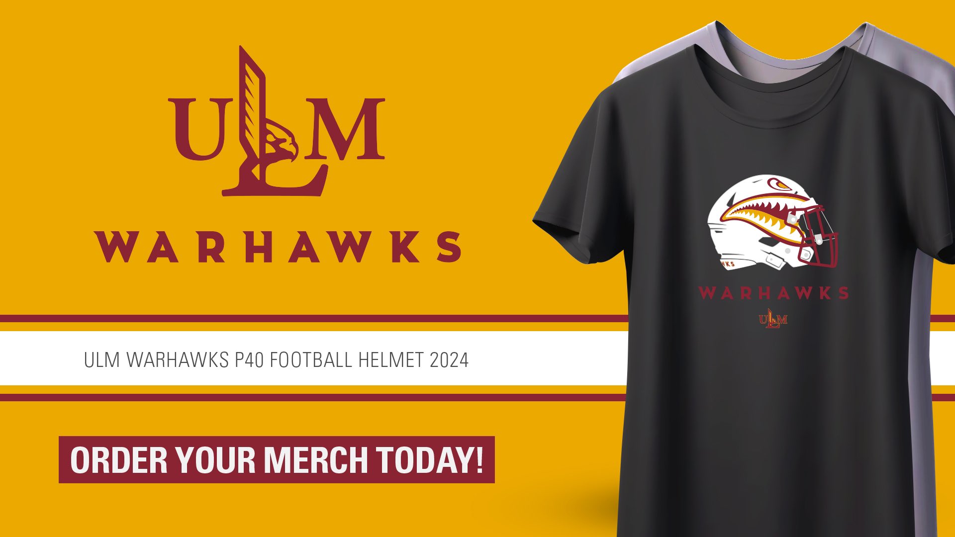 Ulm Warhawk Logo Rebrand: UL Monroe (ULM), Warhawks : R/TeamBuilder25
