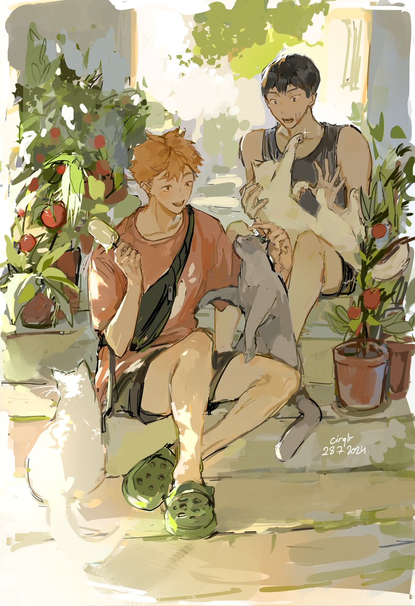 #kagehina」|chicken @ perpetual semi-hiatusのイラスト