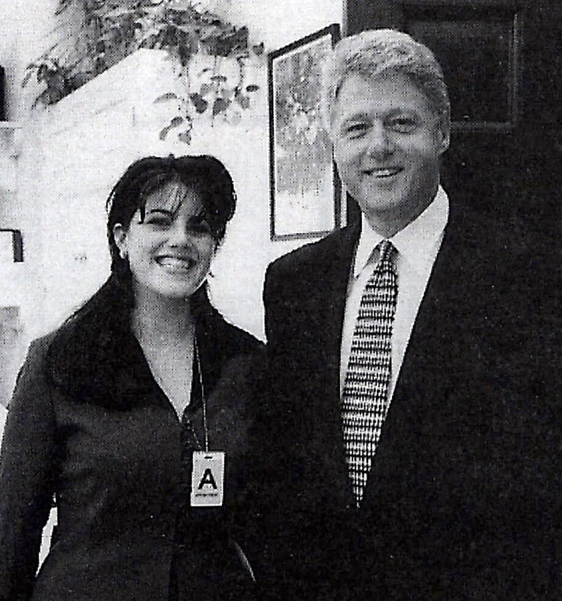 Monica Lewinsky Blue Dress Monica Lewinsky, Bill Clinton Incident At