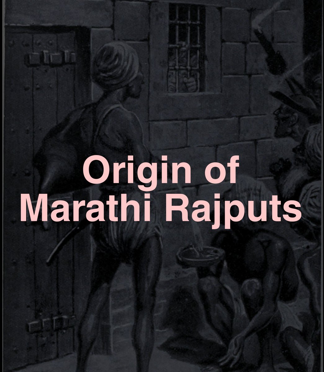 A thread 📜 On the origin of Marathi Rajputs also called as Pardeshi ...