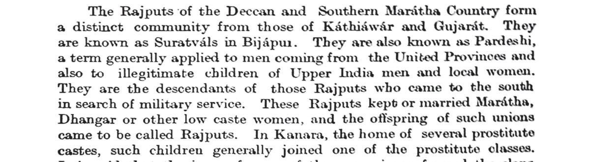 A thread 📜 On the origin of Marathi Rajputs also called as Pardeshi ...