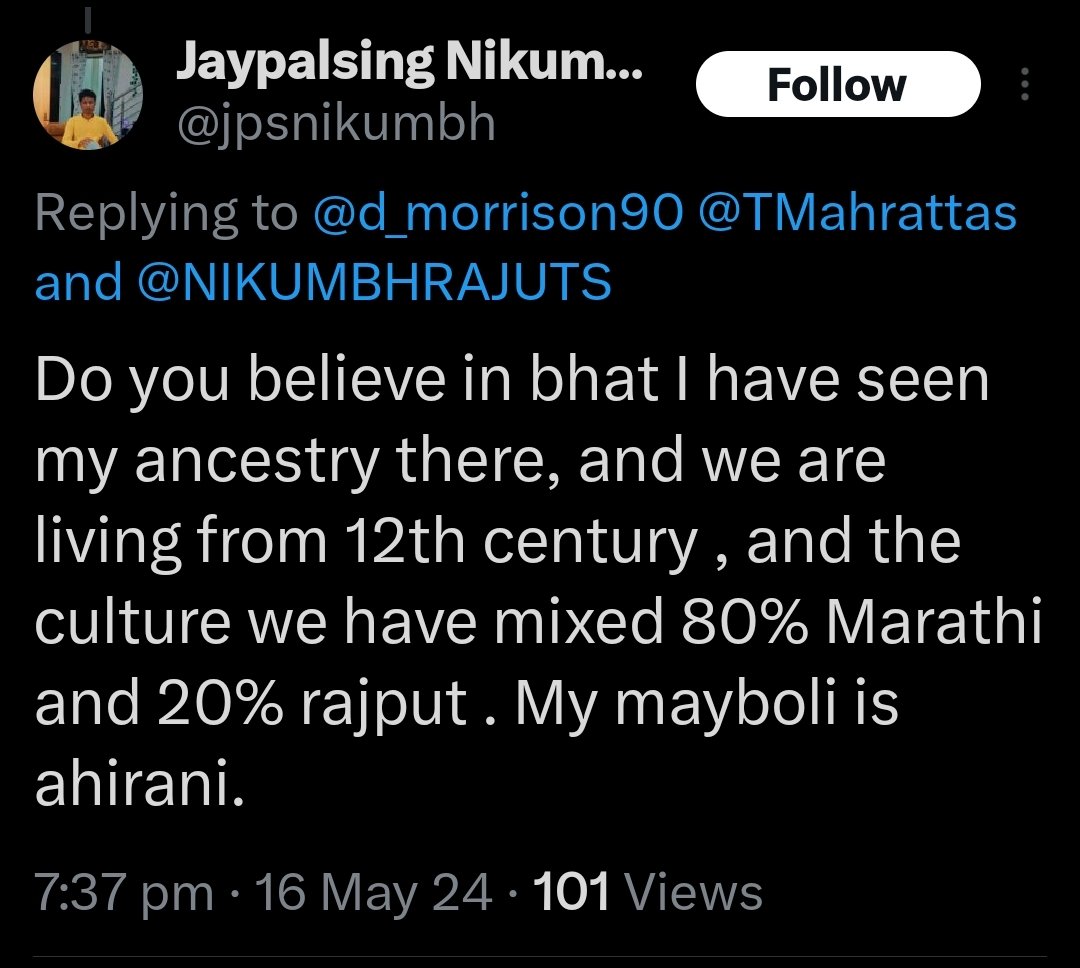 A thread 📜 On the origin of Marathi Rajputs also called as Pardeshi ...