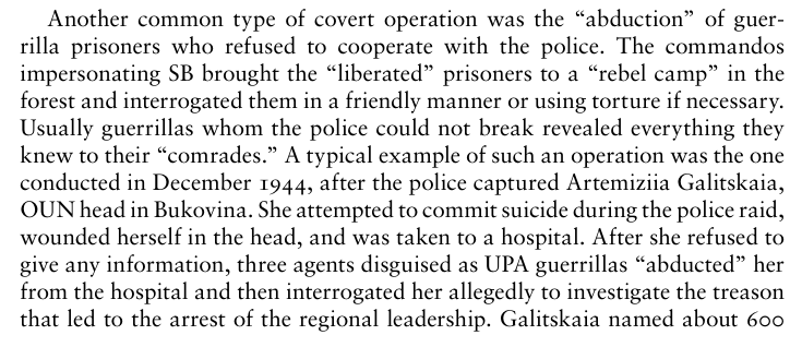 Thread on NKVD covert operations against Ukrainian nationalists, 1944 ...