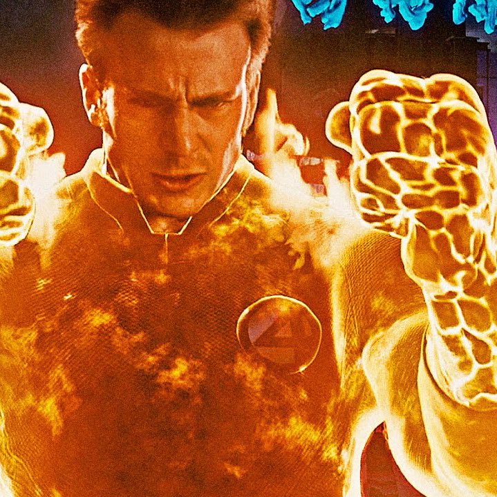 Human Torch Vs Iron Man