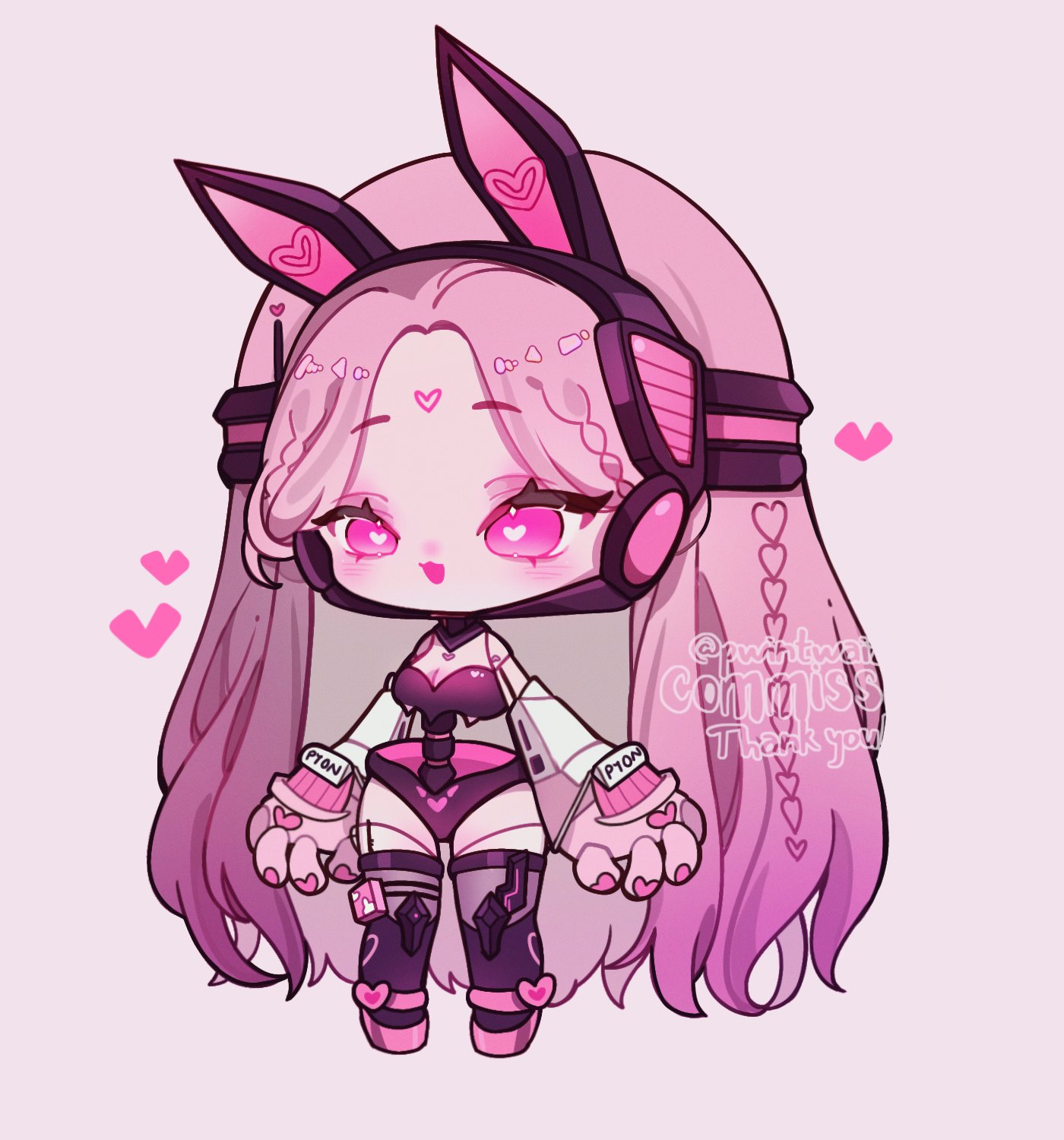 Anime Chibi Bunny Jente