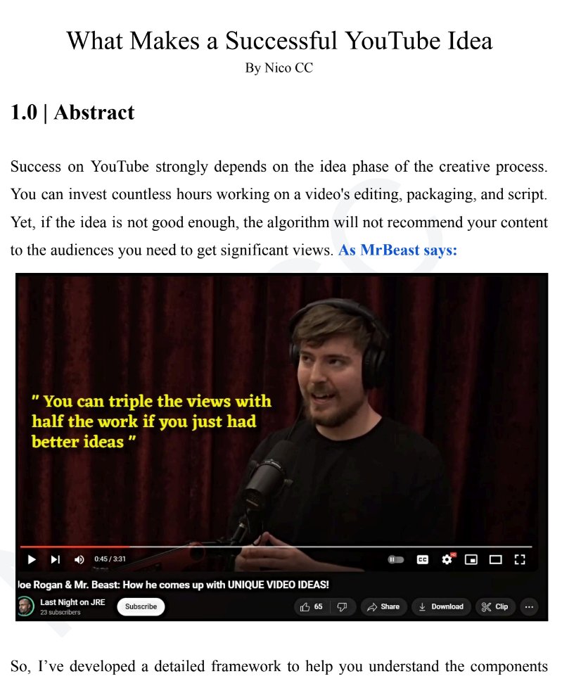 One successful idea on YouTube can change your life. After working with ...