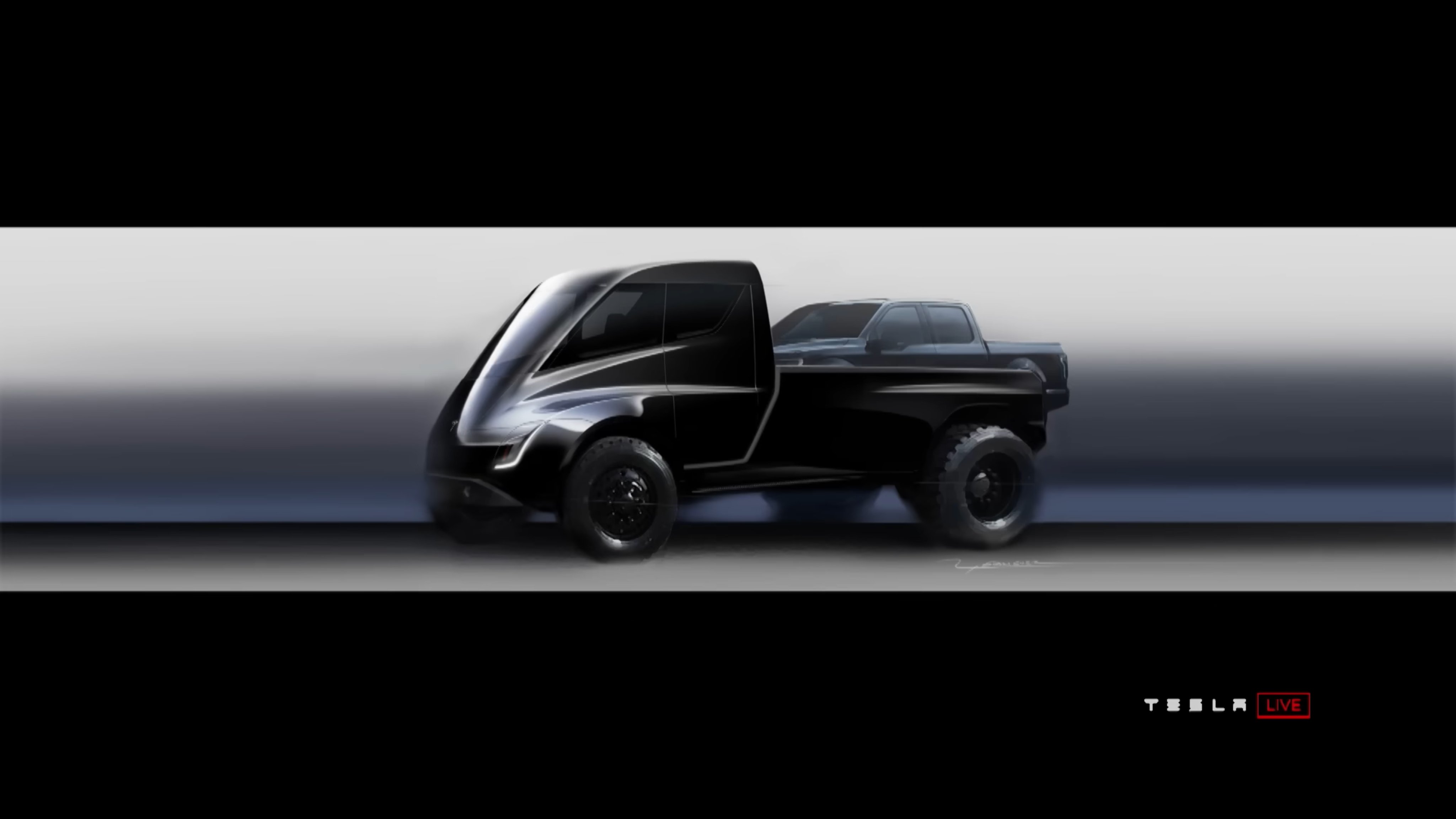 Tesla semi pickup truck store