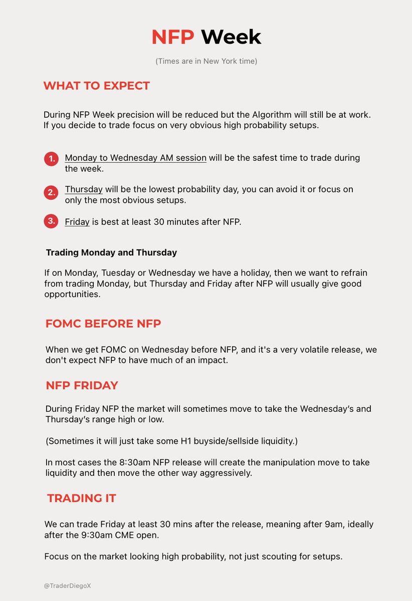 NFP WEEK - QUICK GUIDE: What to Expect and how to Trade during NFP Week ...