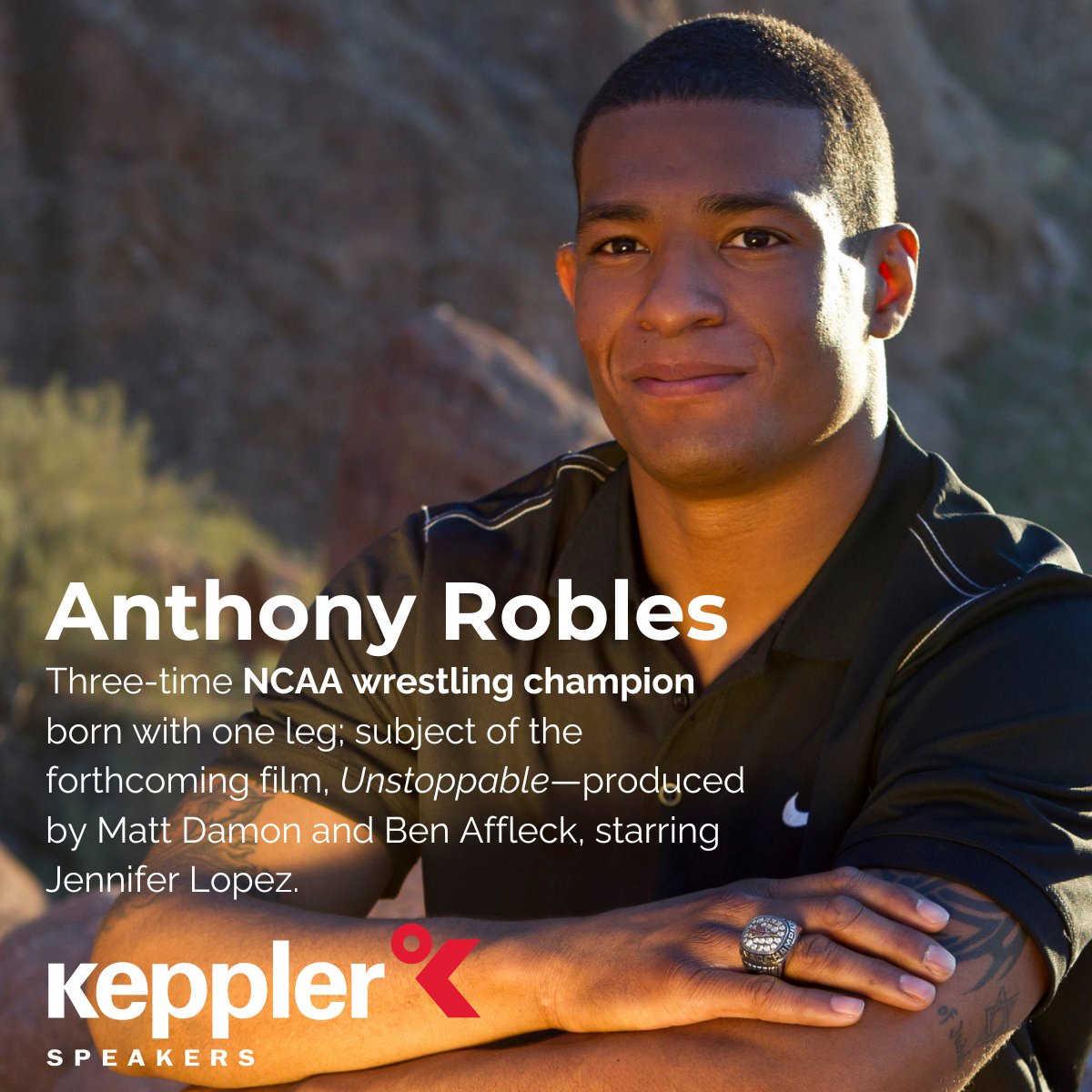 Anthony Robles Speaking