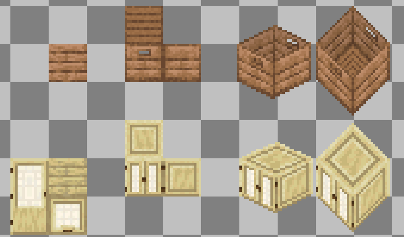 Wooden Plank Pixel Art Planks – Minecraft Wiki