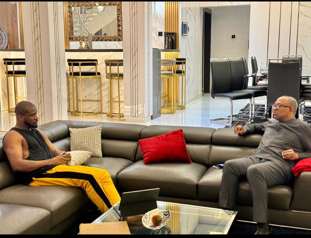 HE Peter Obi visited Paul (Rudeboy) and Jude Okoye yesterday. Today, he also visits Peter Okoye ...