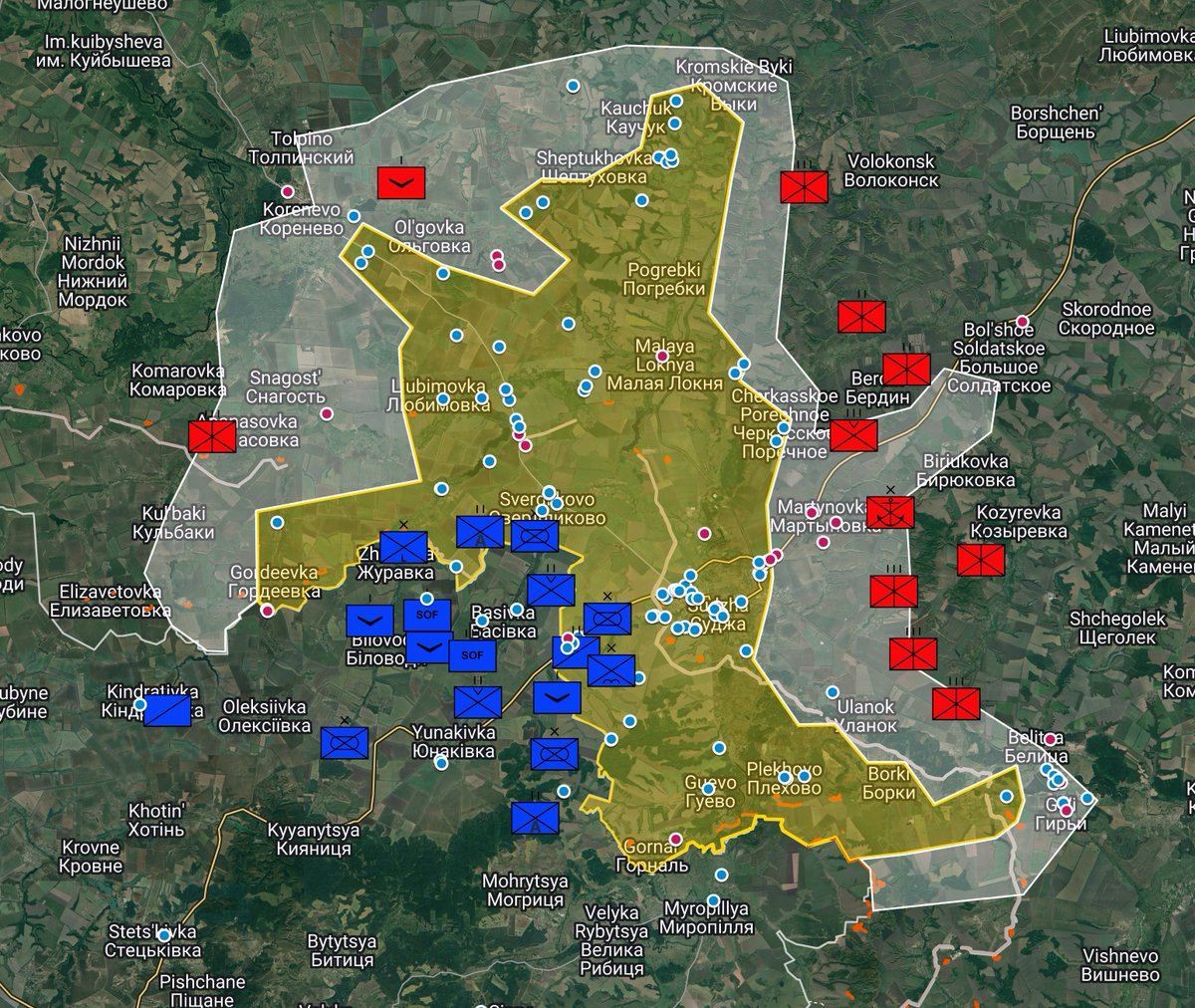 Ukraine Control Map's Threads – Thread Reader App
