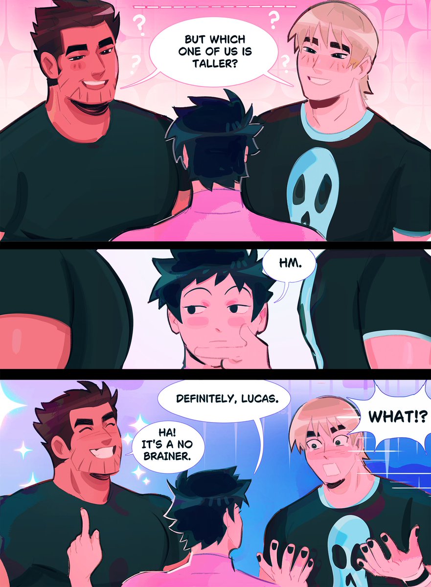 「another little comic based on stream doodle 」Appei COMMS CLOSED! WAITLIST CLOSED!の漫画