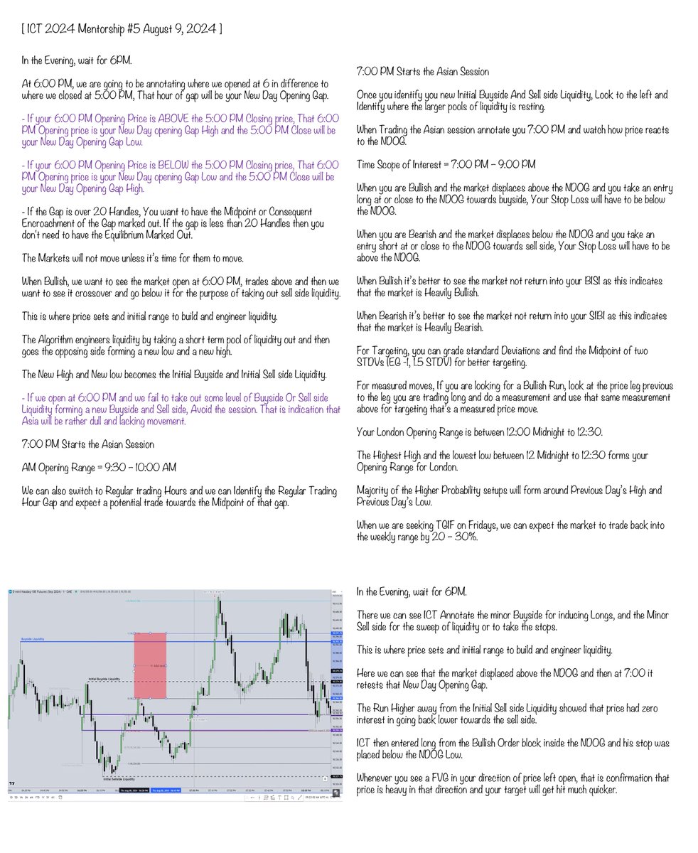 ICT 2024 Mentorship📑 Lecture #5 Full Notes 2024 Model Lecture 5 Key ...
