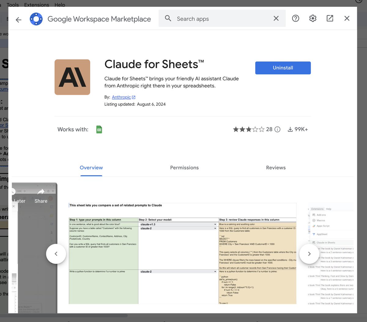 Anthropic has just integrated Claude directly into Sheets. Here's how ...