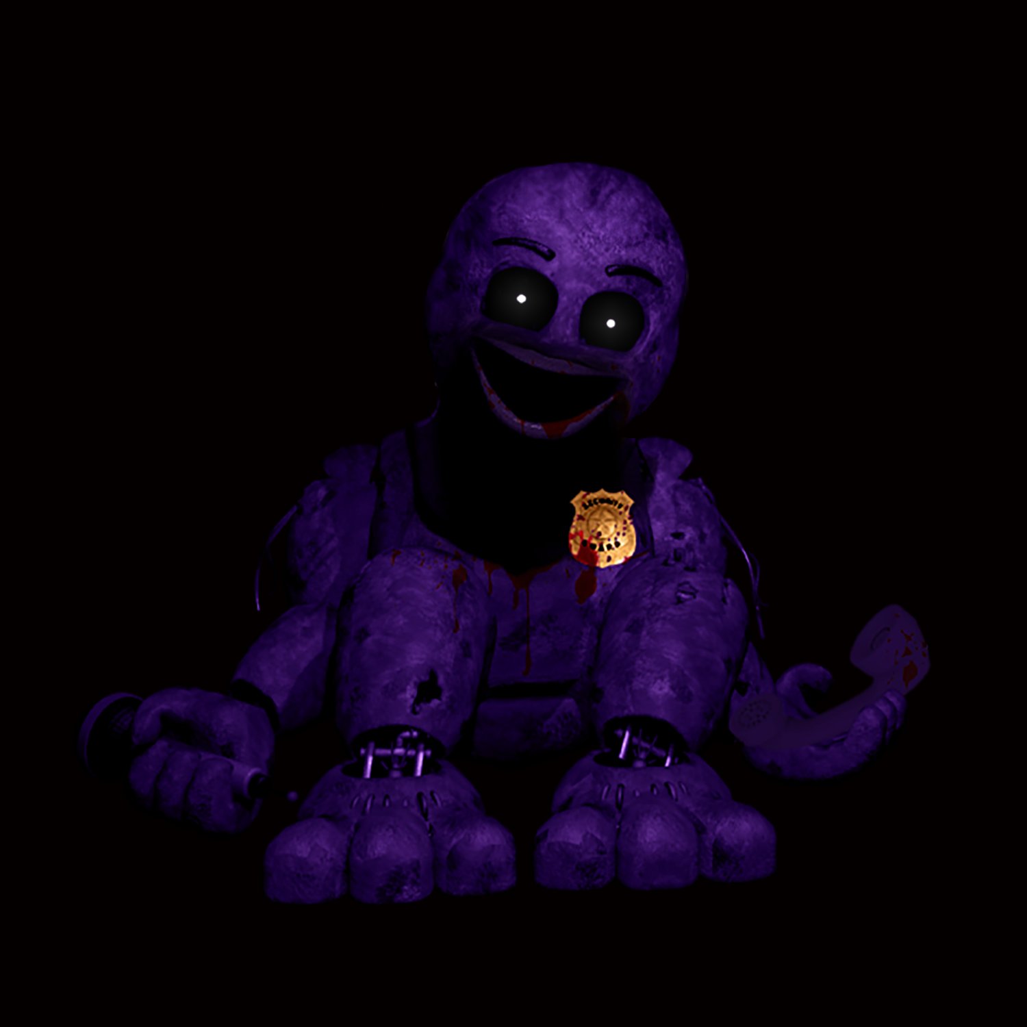 Fnaf 2 Purple Man Drawing FNAF PURPLE GUY FIVE NIGHTS FREDDY'S
