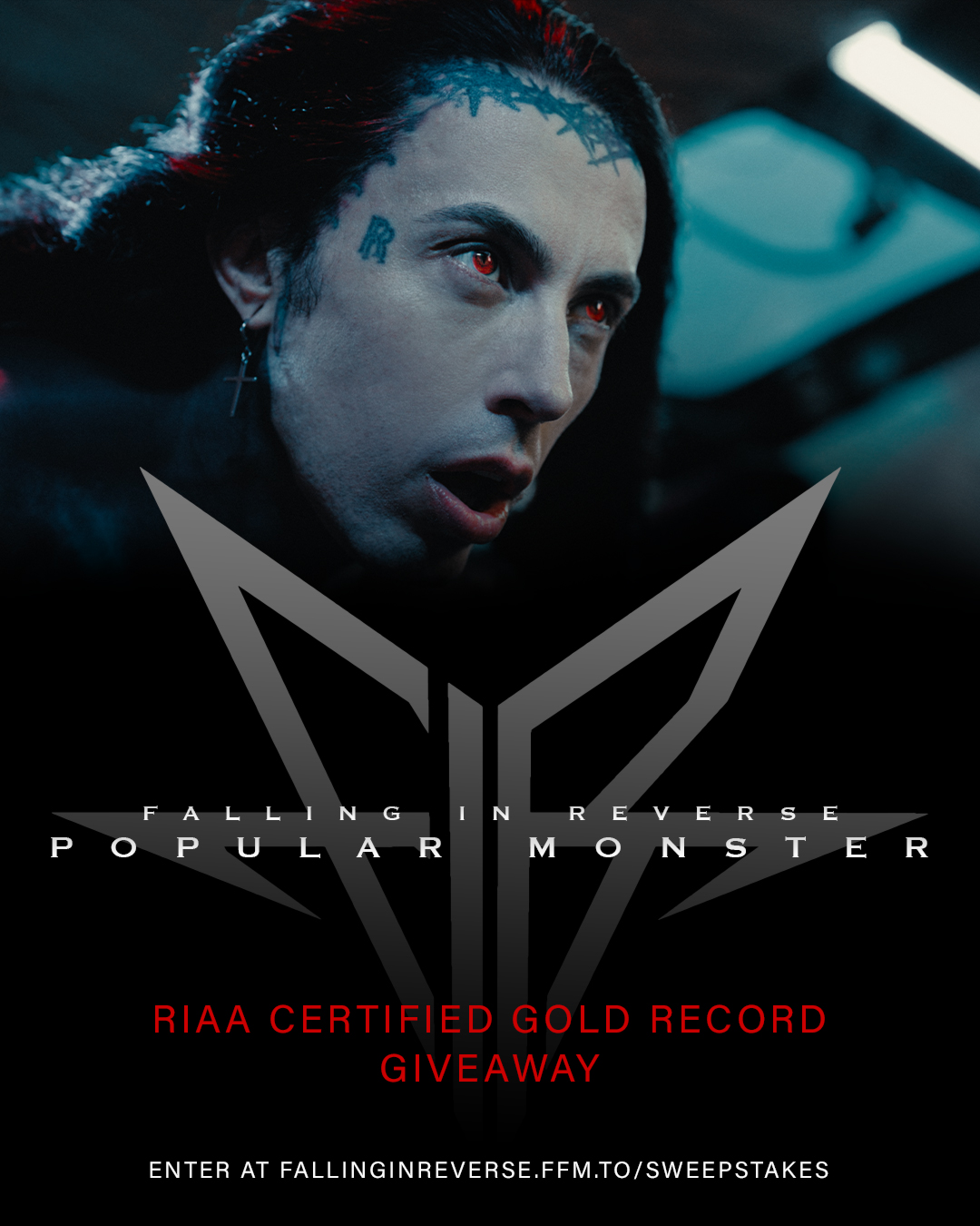 Falling In Reverse Gold Logo