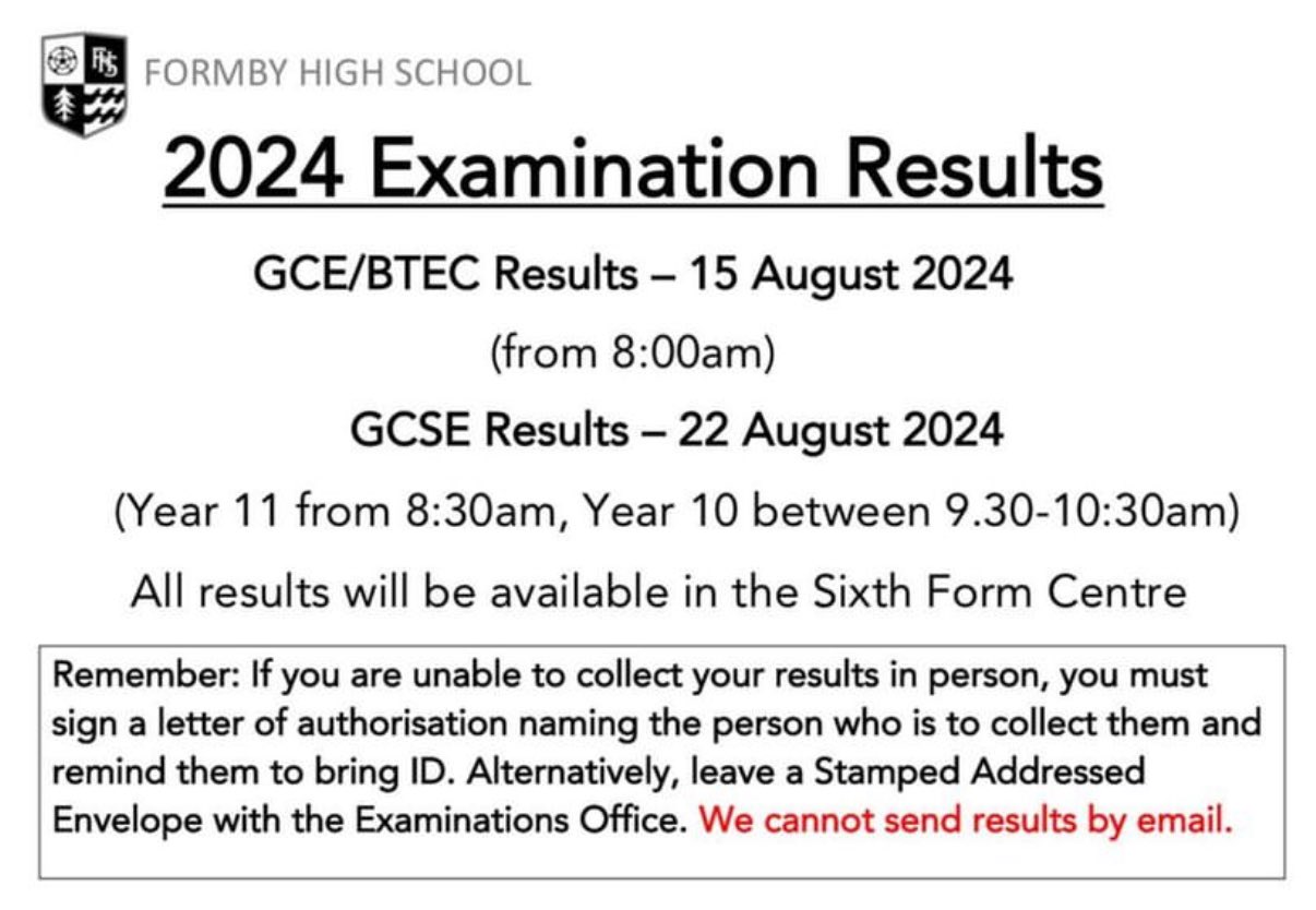 Formby High School Logo Formby High School в X: „Here's Another