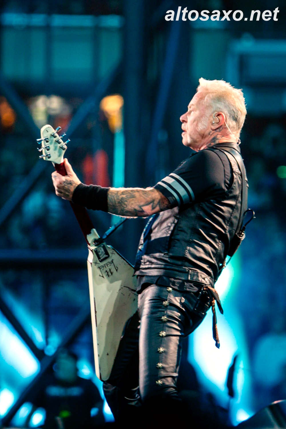 James Hetfield 2024 Ao Vivo James Hetfield Singer Hi Res Stock