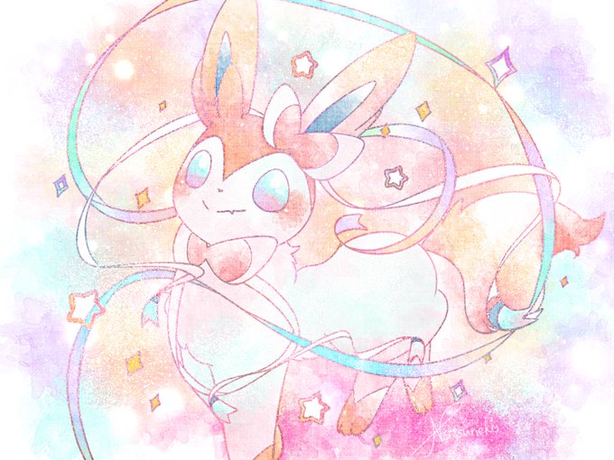 「sylveon full body」Fan Art(Latest)
