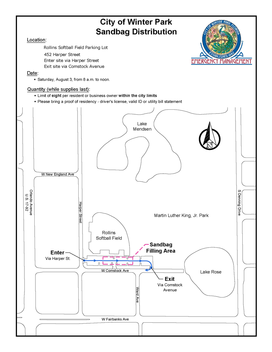 Winter Park Map Florida
