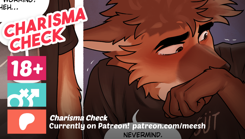 "Charisma Check | Page 19" is up on my P*treon. Comic access starts at ...
