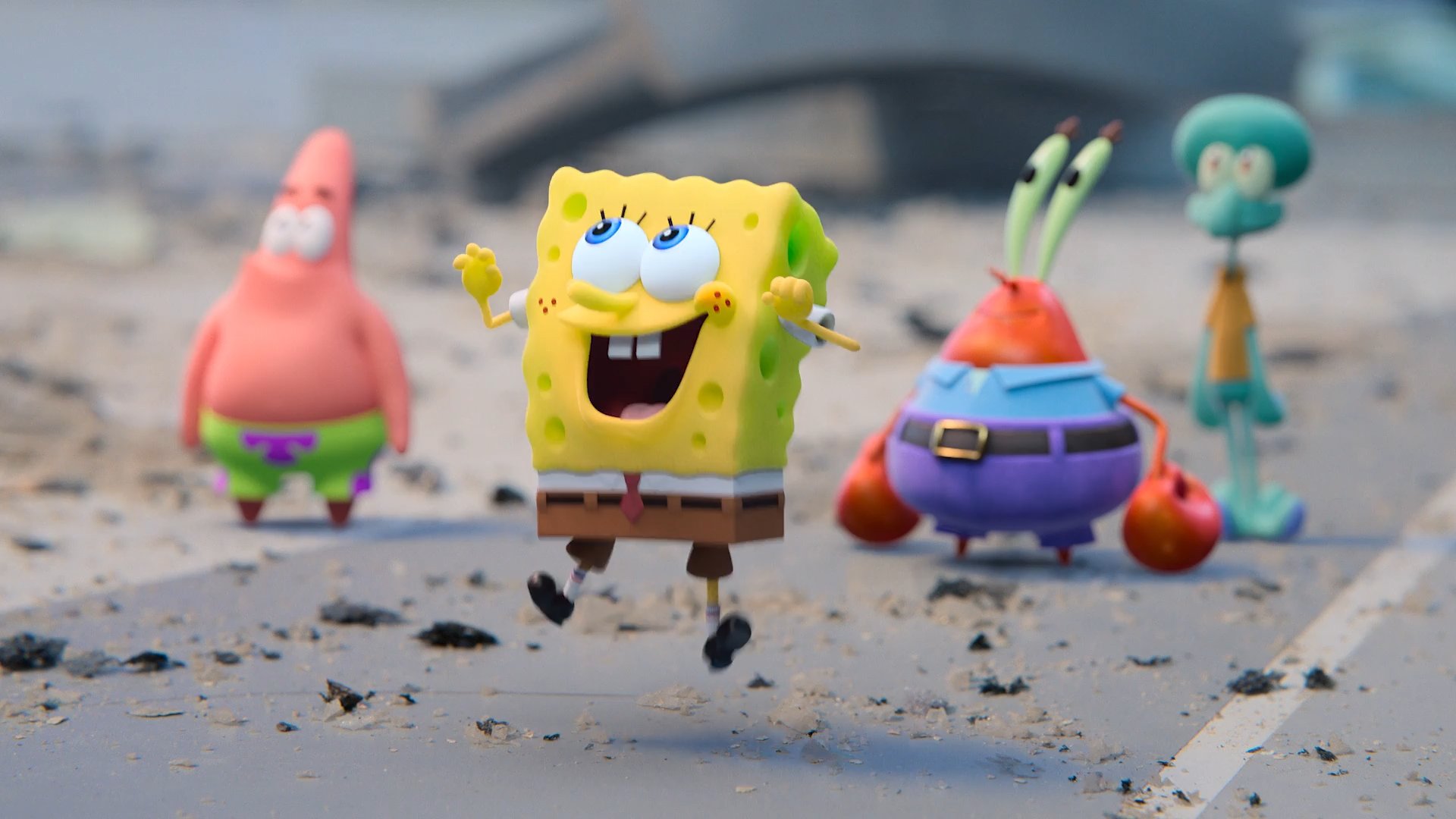 Spongebob And Sandy Family