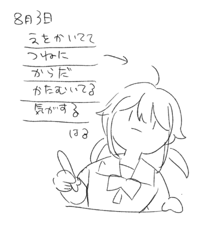 「日記です 」筑紫はる🌸 1日目西た09ab/2日目東Q36bの漫画
