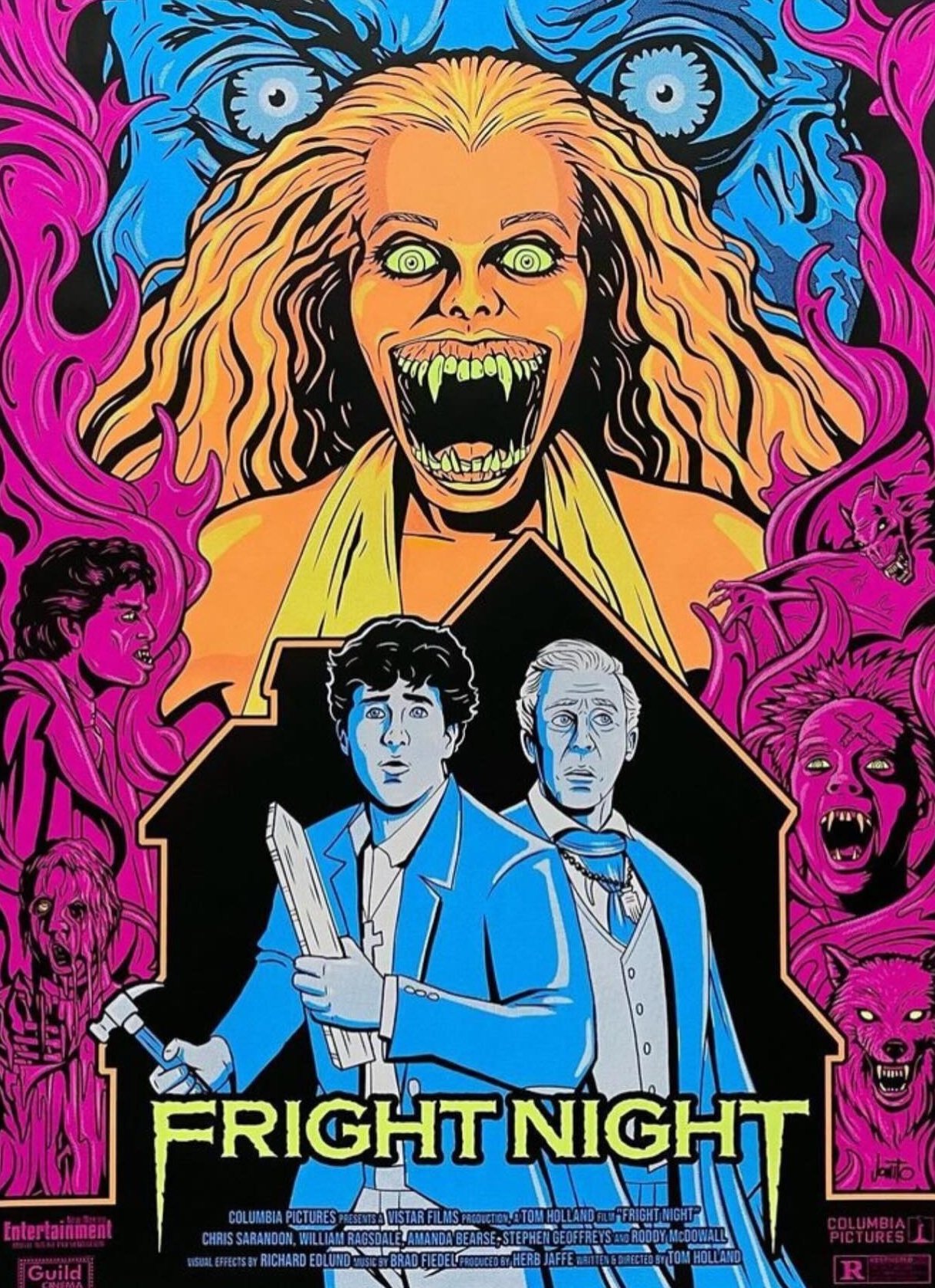 Fright Night 1985 Poster