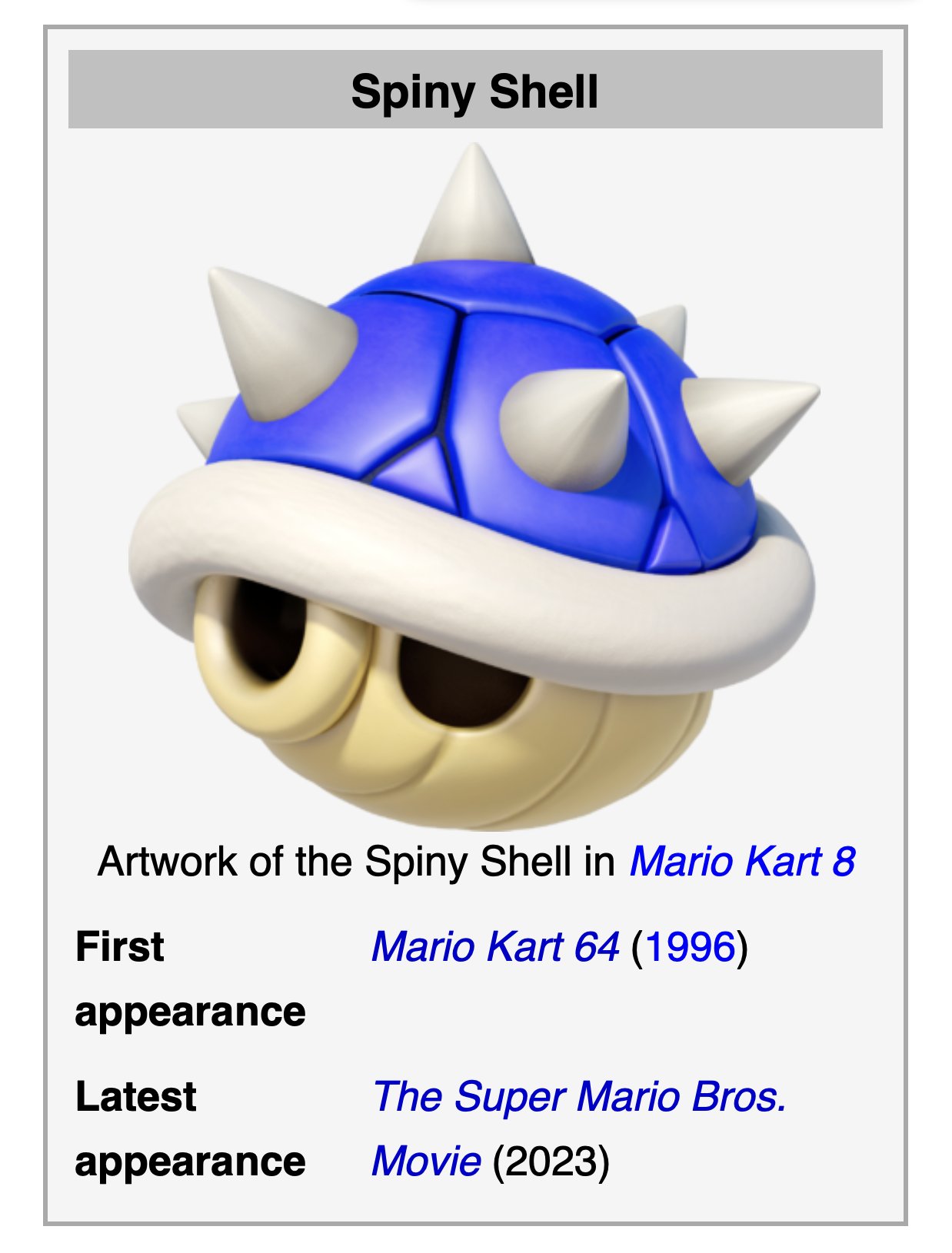 Mario Spiny Shell