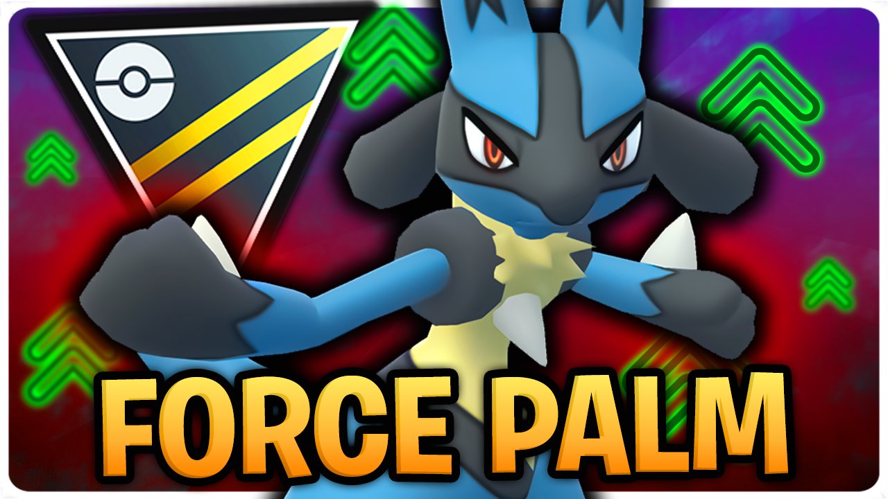 Lucario Force Palm Evolves Into Lucario General Bugs Pokemon