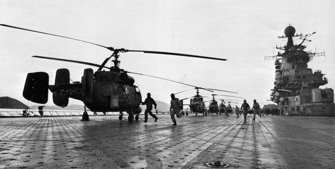 A thread discussing Soviet naval doctrine and tactics, primarily ...