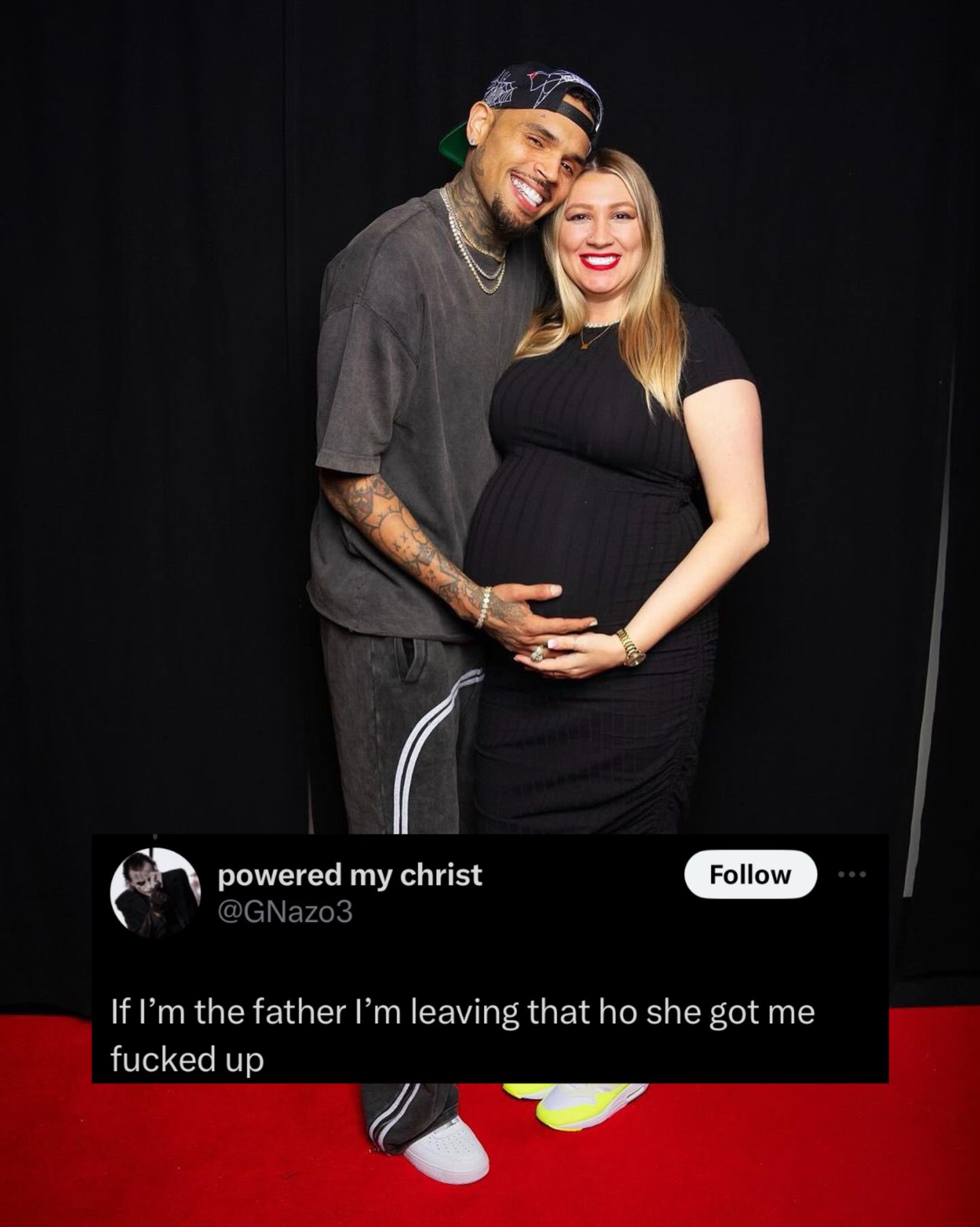 Novia De Chris Brown Embarazada Mediatakeout Would Yall Get