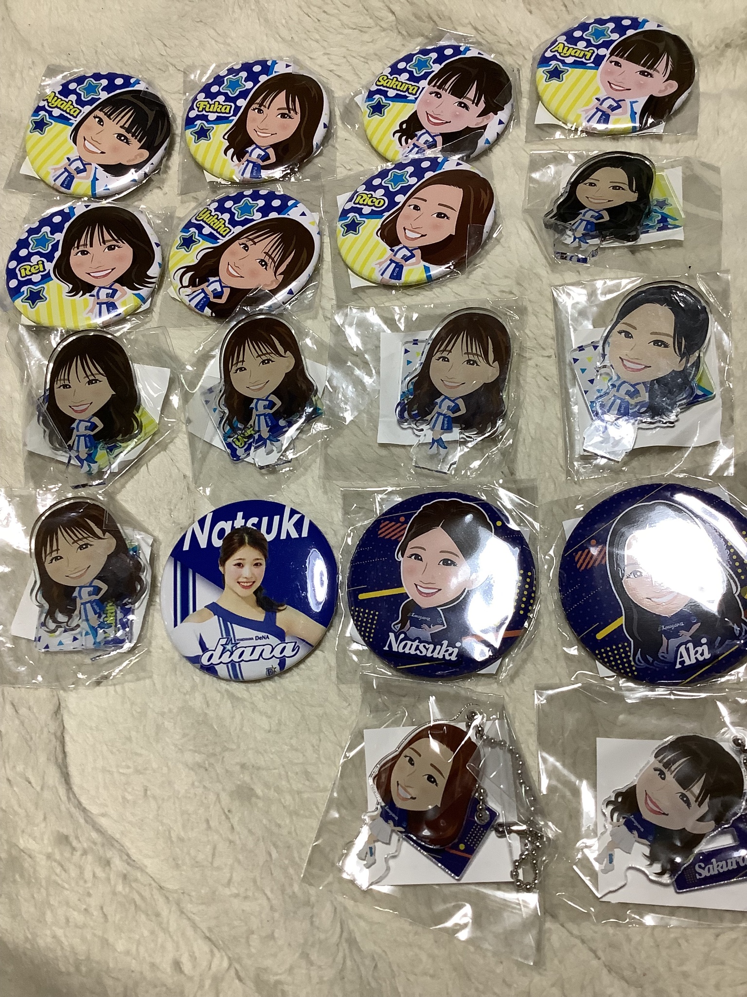 ガチャ Misakiアクスタ缶バッジ 横浜DeNAベイスターズdiana ガチャ Misakiアクスタ缶バッジ 横浜DeNAベイスターズdiana