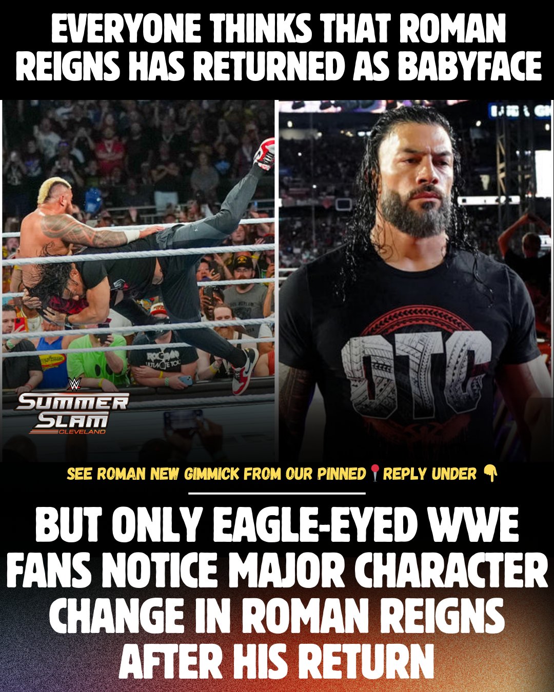 Roman Reigns Memes THE PG ERA On X: "Roman Reigns Is Not A Babyface Or