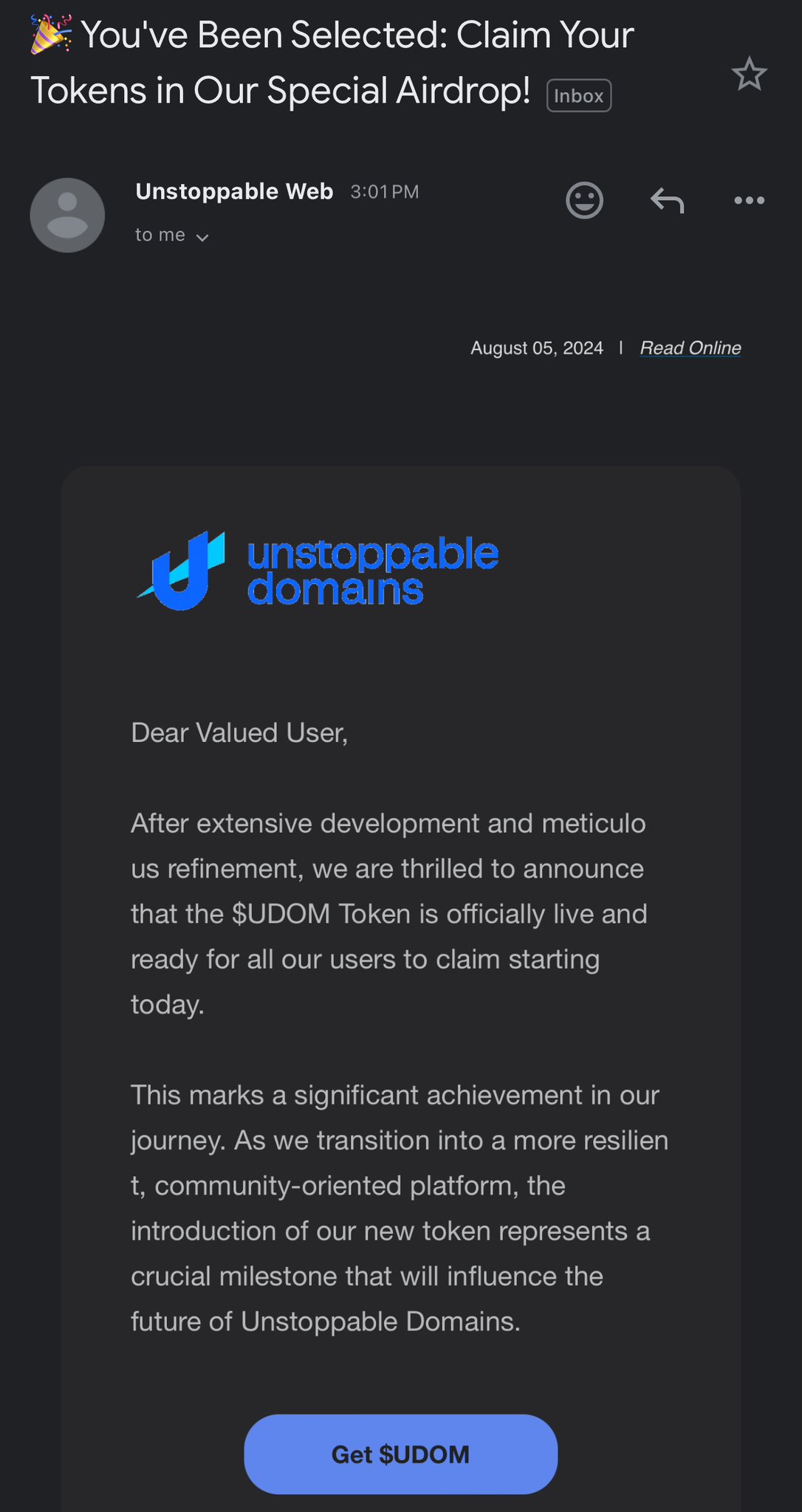 Unstoppable Domains Scam Web3 Domain Test Can Your Browser View This