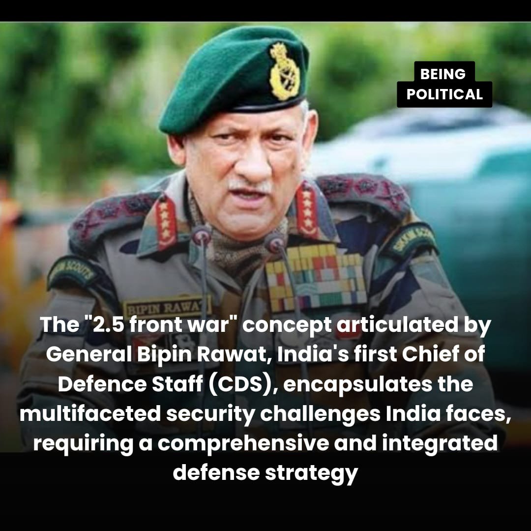 What is the 2.5 front war and its likely implications on India’s ...