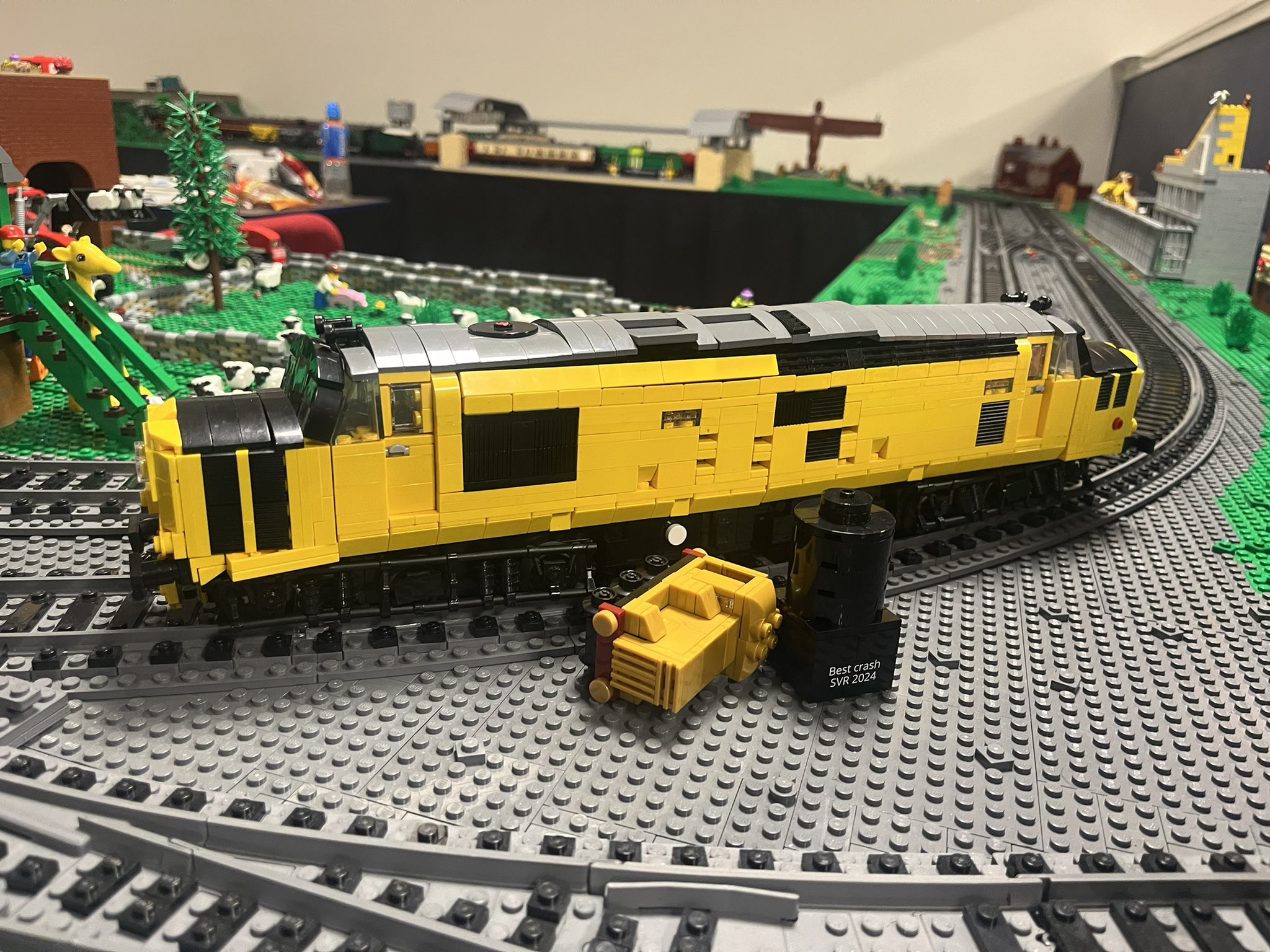 Lego Train Crash