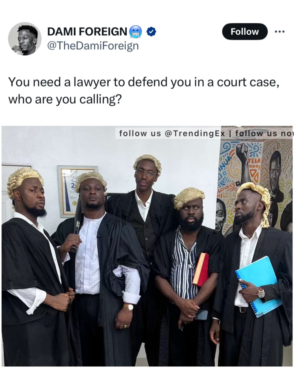 Layi is trending because someone is asking that, who among these five ...