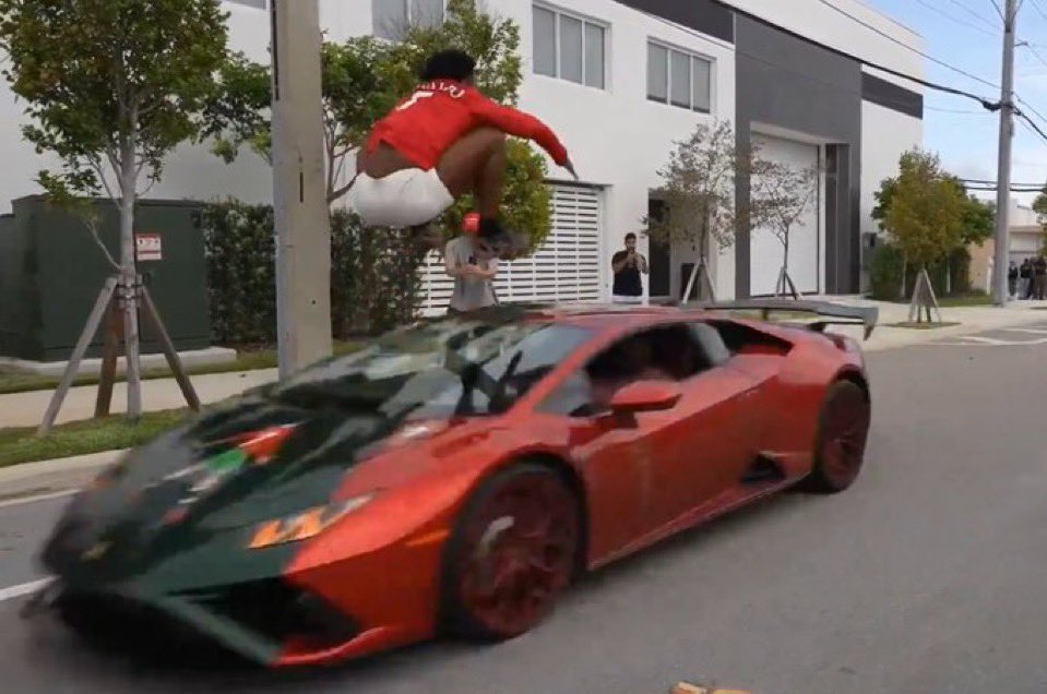 Speed Has Been Temporally Banned On Youtube For Jumping Over A Car