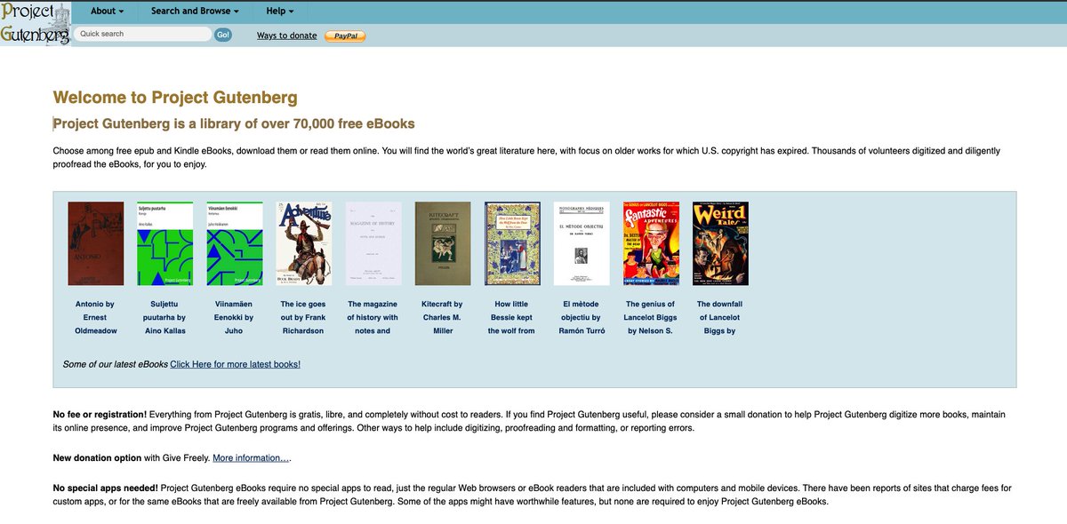 The 8 best websites to read and download free books: Save for later🔖 ...